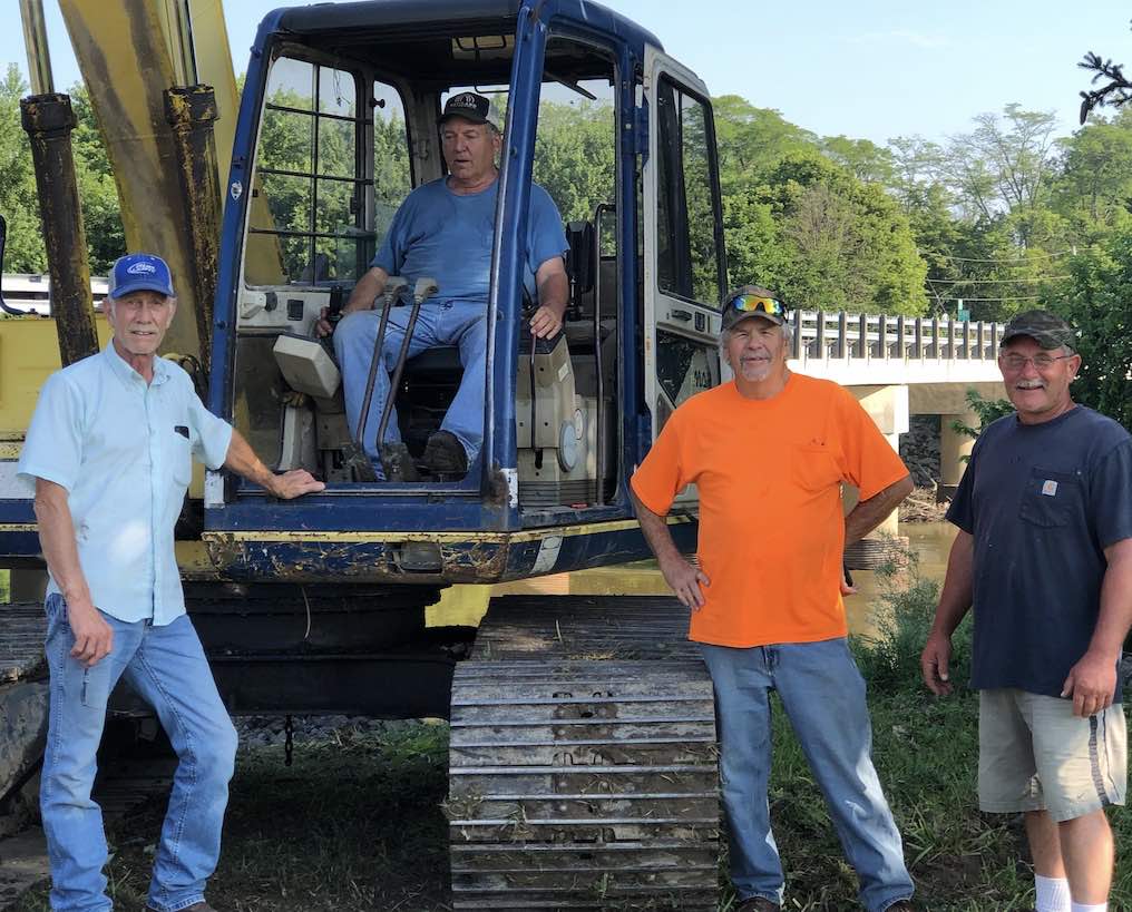 Paulding County Park District Works on Cecil Bridge | West Bend News