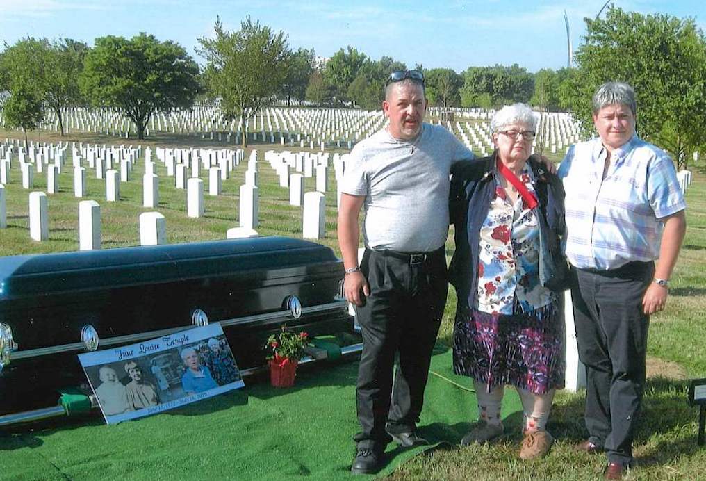 Local Antwerp Resident, June Temple Interned at Arlington National ...