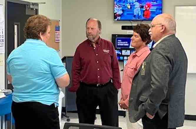 Ohio EMA Executive Director Sima Merick, pays a visit to Paulding ...