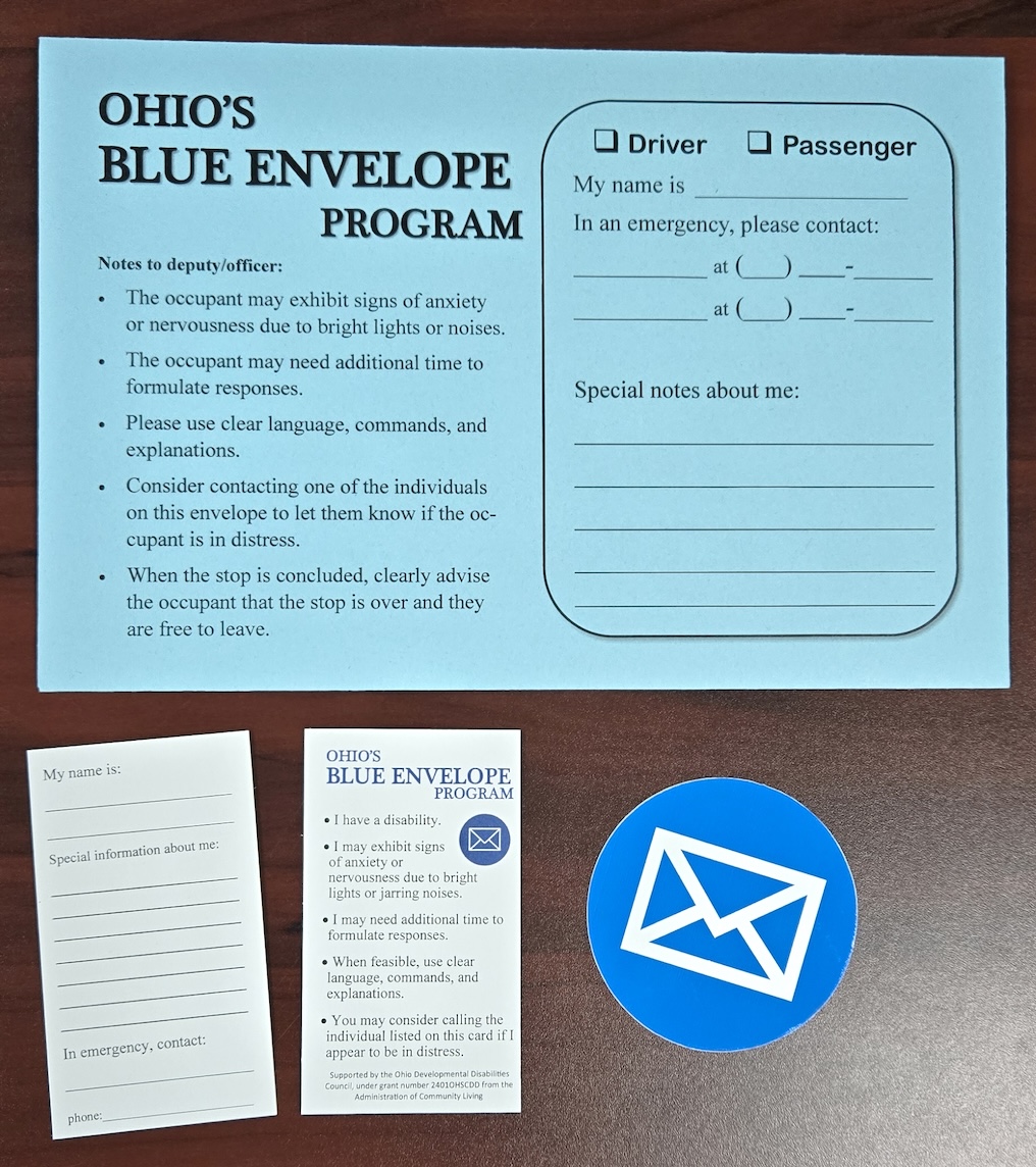 Paulding County Board of DD “Blue Envelope” Initiative | West Bend News