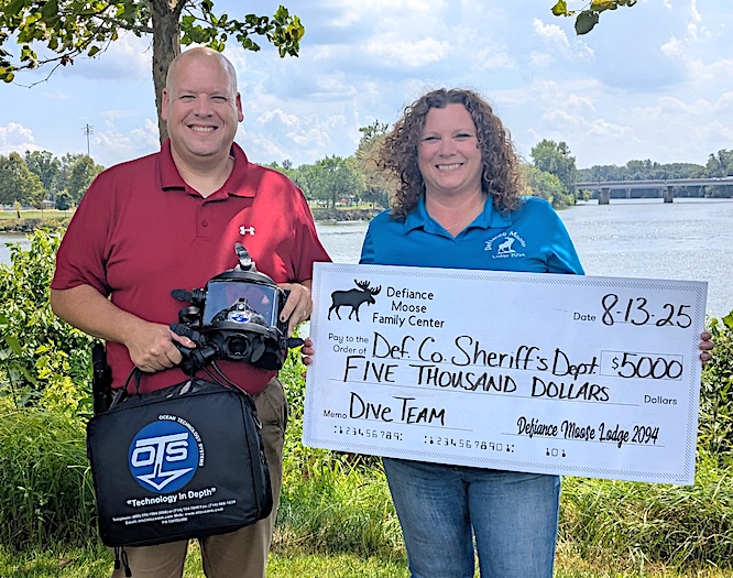 Defiance County Sheriff’s Office Receives $5,000 Grant from Moose Lodge ...