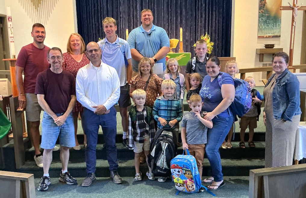 Blessings of the Backpacks at St. John Lutheran Church | West Bend News