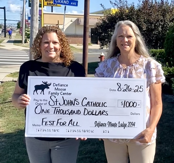 St. John’s Parish Receives Moose Grant for 175th Anniversary Fest-For ...